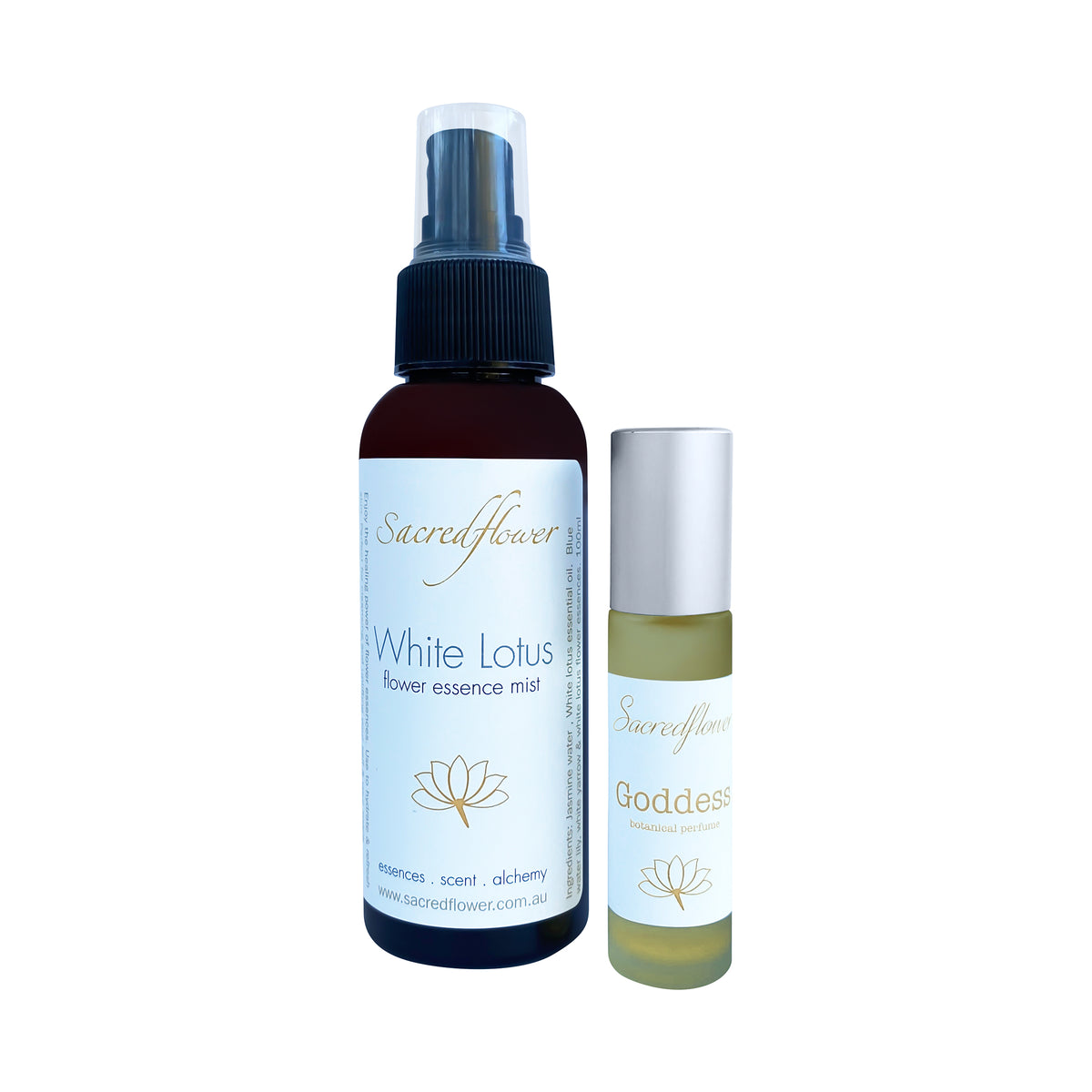 Goddess & Lotus mist set - save $12 – Sacred Flower
